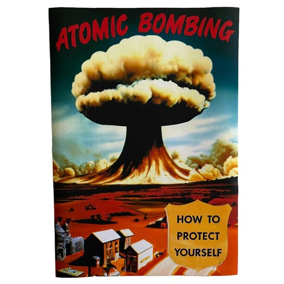 MyEpicDeals | Art | 95s Atomic Bomb Poster Vintage Style Nuclear Blast ...
